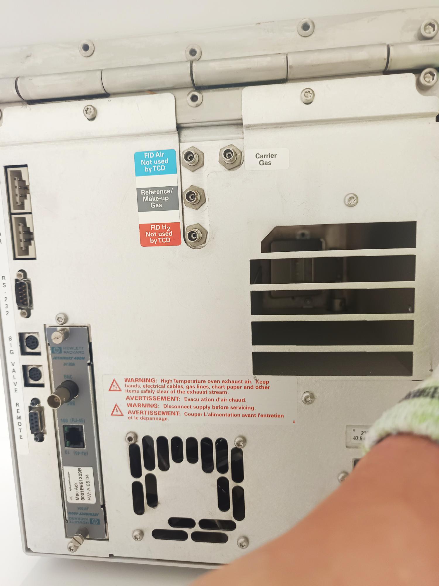 labequipment.ch - Agilent 6850 GC Series II complete system