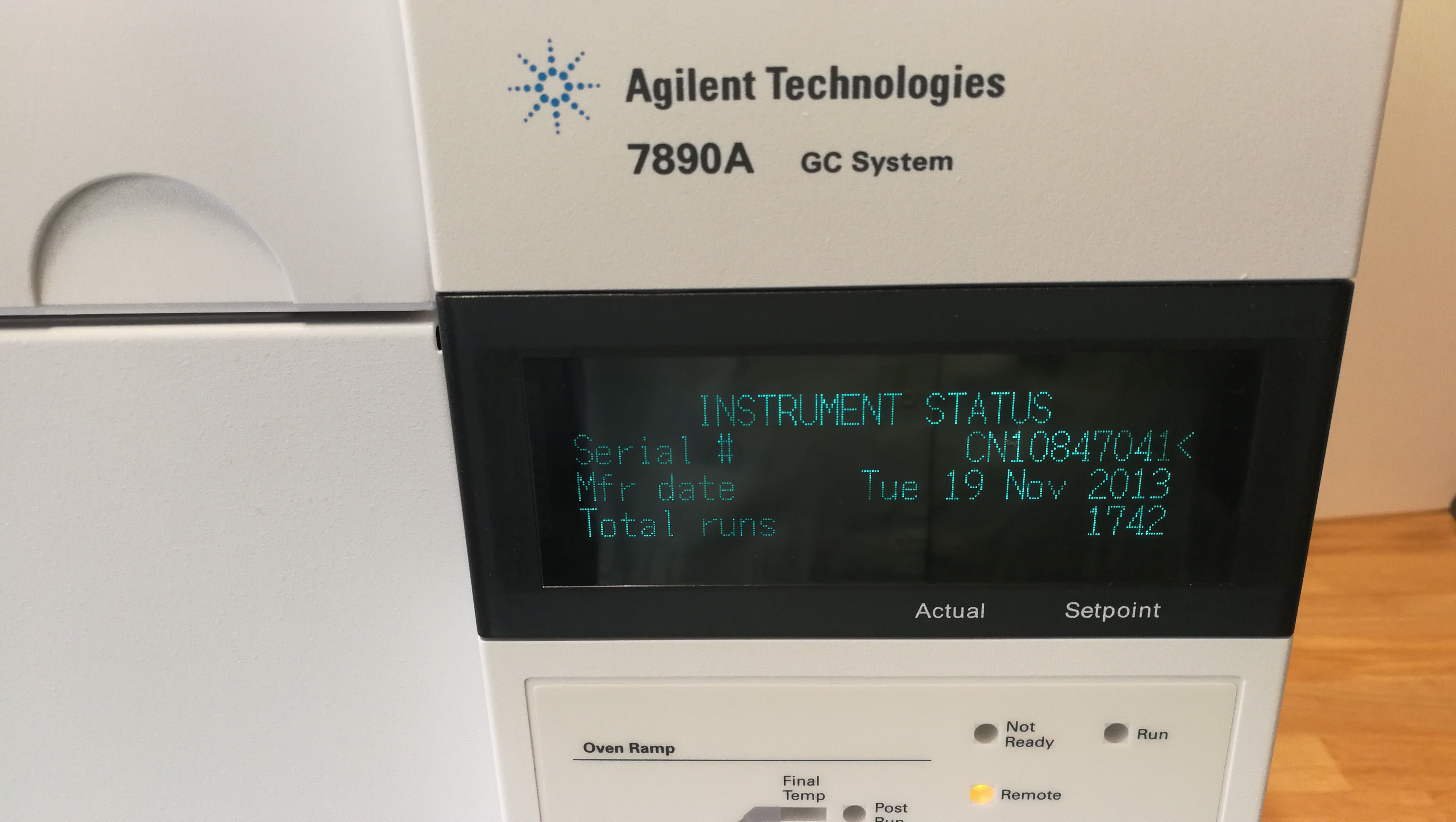 labequipment.ch - Agilent 7890A System FID